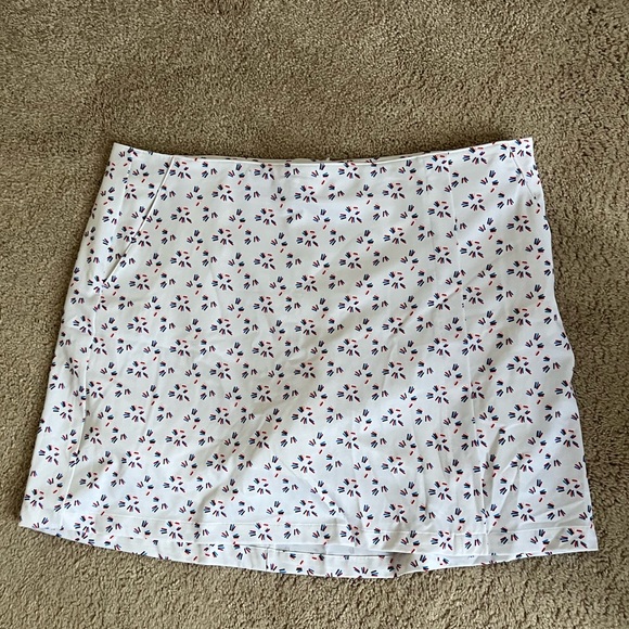 Lady Hagen | Shorts | Lady Hagen Golf Skort White With Pattern 6 | Poshmark